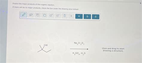 Solved Predict the major products of this organic | Chegg.com