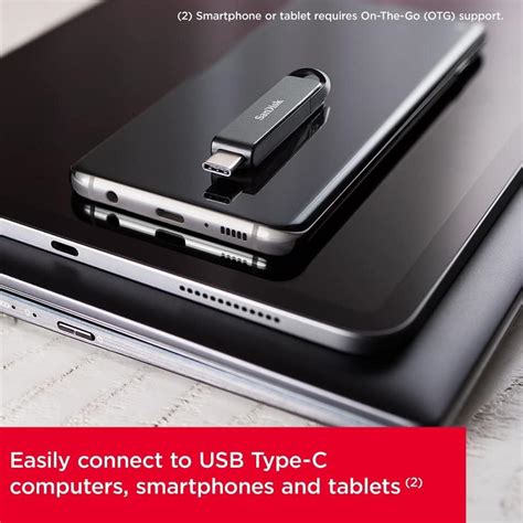 Sandisk 256gb Ultra Usb Type C Up To 150mb S Include Encryption Backup And Recovery Apps Flash