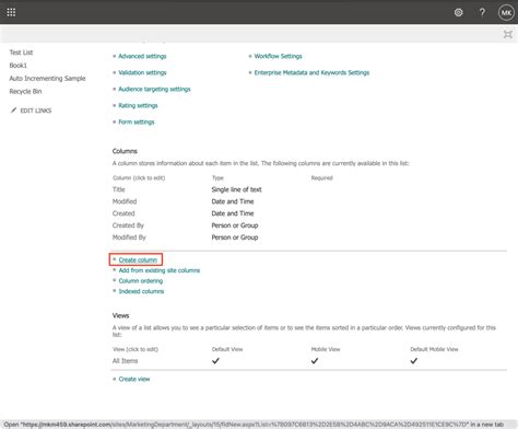 how to create an auto incrementing number field in a sharepoint online