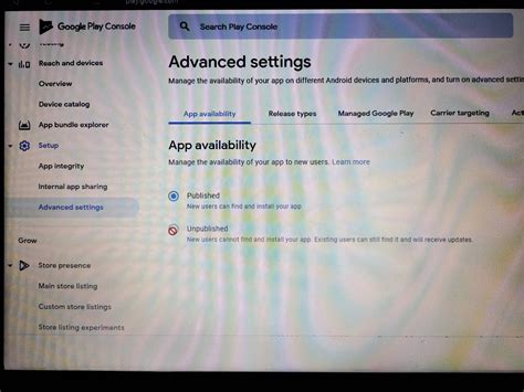 How To Unpublish An App In Google Play Developer Console Stack Overflow