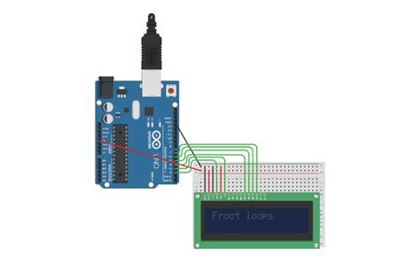 Circuit Design Mostrar Mensaje En Lcd Tinkercad