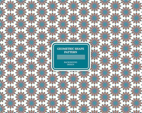 Premium Vector Free Floral Shape Pattern Design Template
