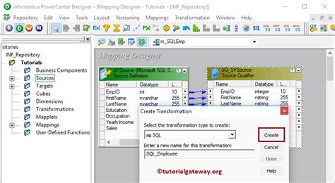 sql transformation in informatica