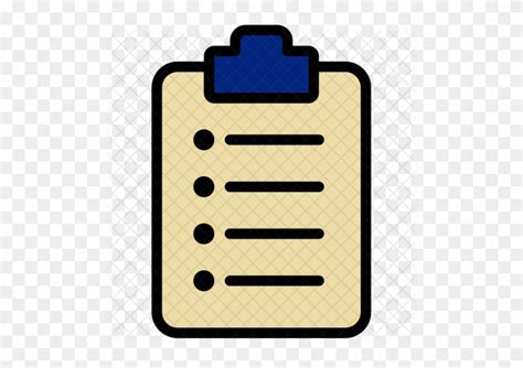 Ordered File Document Note Paper Clipboard Check Note Paper