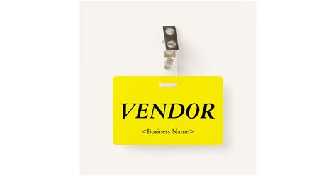 Nostalgic Vendor Badge Zazzle