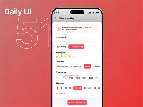 Designed A Filter Option Ui Design By Rishabh On Dribbble