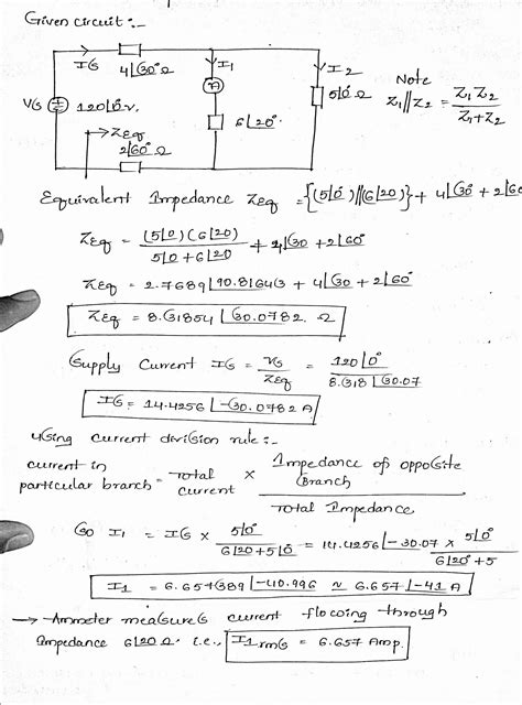 Solved What Does A The Ammeter Read The Source Is A Sinusoidal Course Hero