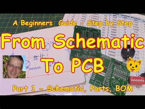 Free Video From Circuit Diagram To Pcb Part 1 Schematic Parts Bom