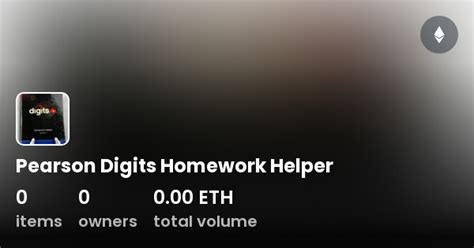 Pearson Digits Homework Helper Collection Opensea