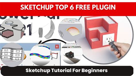 Sketchup Tutorial Sketchup Top 6 Plugin Sketchup Plugin Tutorial