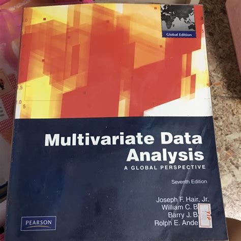 Multivariate Data Analysis A Global Perspective 7th Edition By Pearson Hobbies And Toys Books