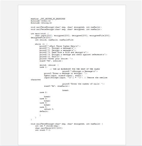 Solved You Will Create A C Program That Will Implement The