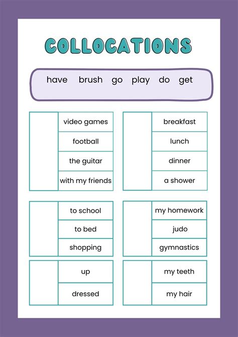 Collocation Definition Examples Types 2025