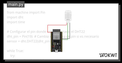 Dht22 Micropython Wokwi Esp32 Stm32 Arduino Simulator