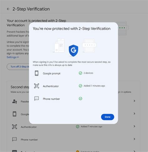 How to Set Up 2-Step Verification With Google Authenticator - Vanguard BI