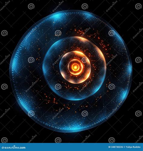 Fibonacci Spiral Hologram A Spiral Based On The Fibonacci Sequence