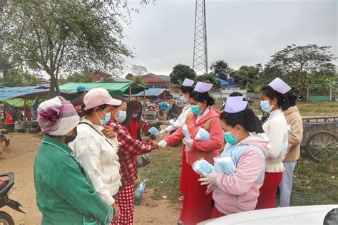 မိုင်းဖြတ်မြို့နယ်၌ အိုမီခရွန်ရောဂါ ကြိုတင်ကာကွယ်ရေး အသိပညာပေးခြင်းနှင့