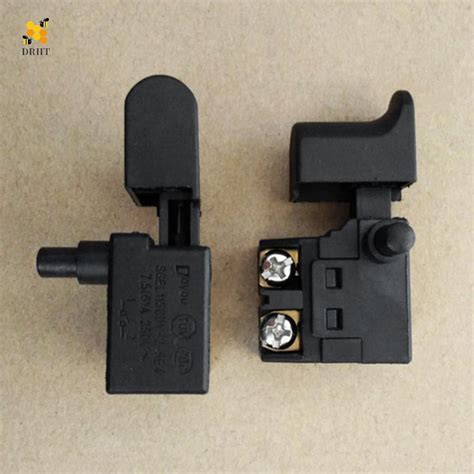 Dheart~speed Regulating Switch 250v Trigger Button Switch For Electric Drill Planer High Quality