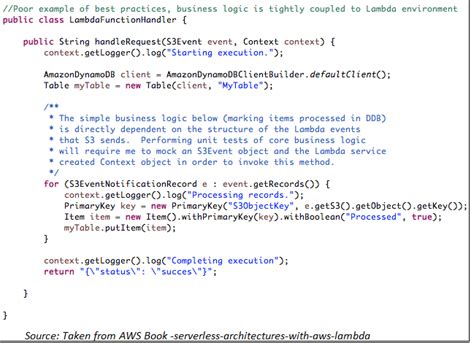 AWS Lambda Best Practices Build Microservices Cloud Native Development