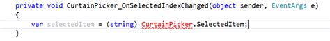 xamarin how to get selected item of picker which is inside a listview