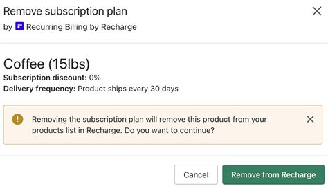 Creating Subscription Rules Recharge