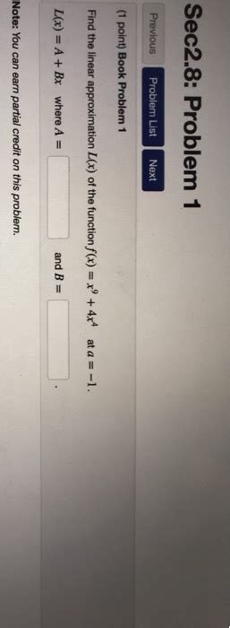 solved sec2 8 problem 1 1 point book problem 1 find the