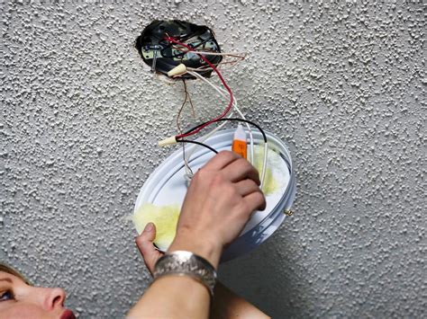 Installing Ceiling Light