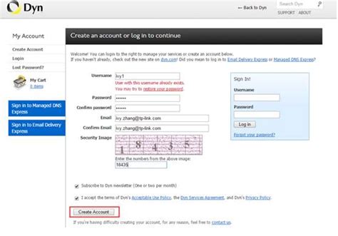 how to set up ddns dyndns of tp link cable modem routers new logo
