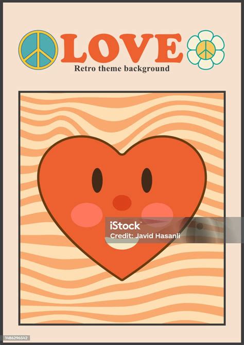 빈티지 복고풍 70년대 바우하우스 디자인 포스터 벡터 커버 여름 봄 행복 미소 스위스 스타일의 다채로운 기하학적 구성 전단지 잡지 음악 앨범 1960 1969 년에 대한