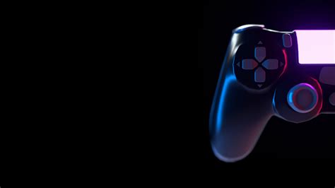 검은 색 배경에 네온 콘솔 게임 패드 게이밍 컨트롤러의 3d 일러스트 게이머에 대한 스톡 사진 및 기타 이미지 게이머 네온 리모콘 Istock