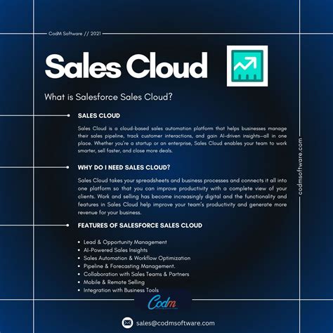 🎯 supercharge your sales with salesforce sales cloud codm software