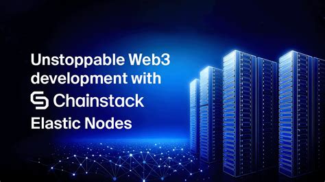 Jan Jaap Jager On Linkedin Buidl Web3 With Chainstack Elastic Nodes