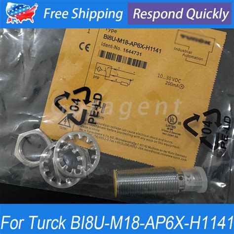 New10 30vdc 8mm Inductive Proximity Switch Sensor For Turck Bi8u M18 Ap6x H1141 Ebay