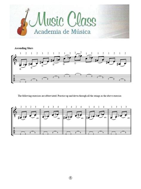 Ejercicio 7 Ascendente Pdf Necked Lutes String Instruments
