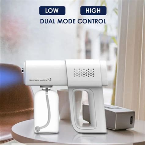 Nano Atomizer Sanitizer Disinfection Disinfectant Mist Fogging Spray Gun Portable Handheld