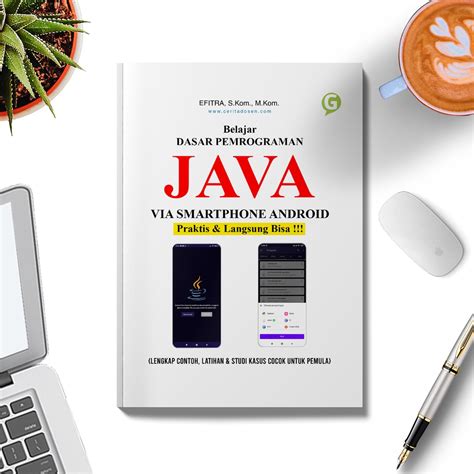 Jual Buku Komputer Belajar Dasar Pemrograman Java Via Smartphone Android Guepedia Shopee Indonesia