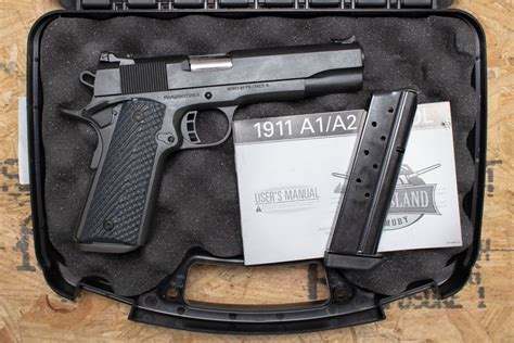 Rock Island Armory M1911 A1 Fs Tactical Ii 10mm Used Trade In Pistol With Case Manual