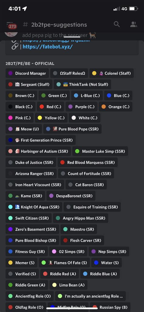 Need Some Role Name Ideas For My Server Need Cool Role Names Like “dark