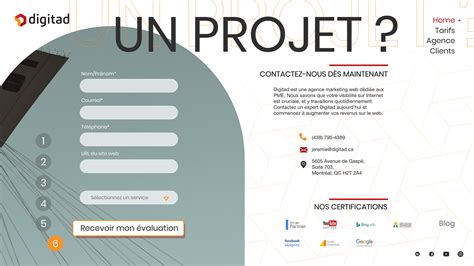 Full Screen Landing Page Project On Behance
