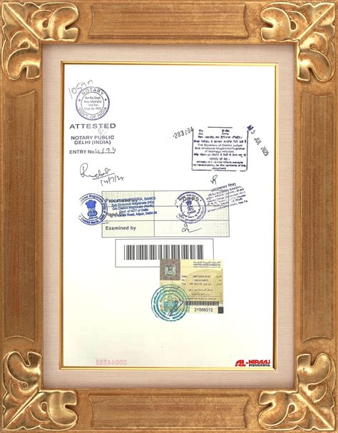 Uae Embassy Attestation In Coimbatore Apostille And Certificate