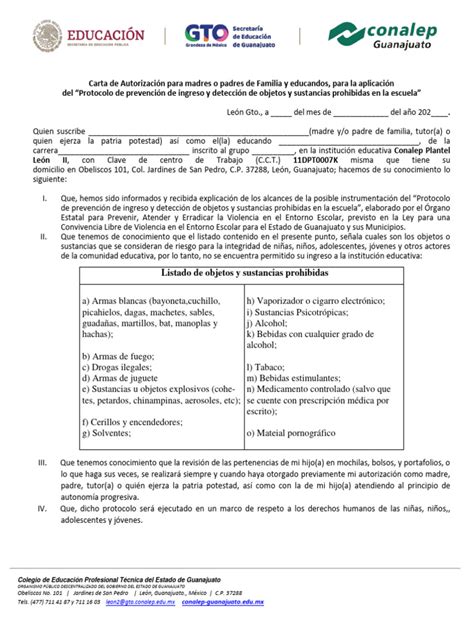 Carta Protocolo Pdf