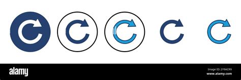 Refresh Icon Vector Reload Icon Vector Update Icon Stock Vector Image And Art Alamy