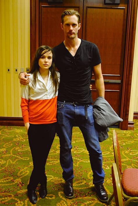 Ellen Page Alexander Skarsgard Twitter Ellen Page Alexander Skarsgard Twitter