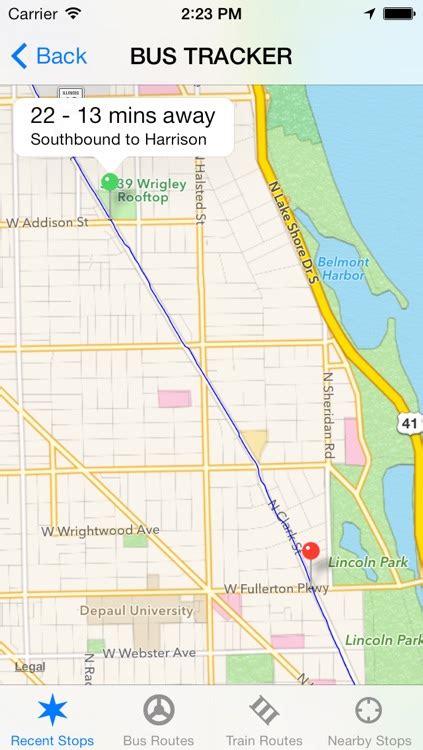Chitransit Cta Bus And Train Tracker For Chicago By Flying Cranes