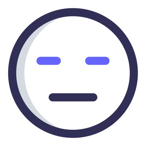 No Expression Emo Emoticon Avatar Emoticons Icons