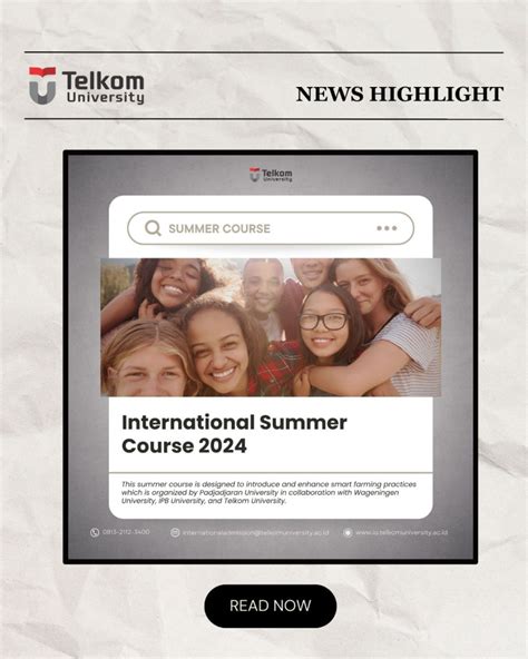International Summer Course 2024 Telkom University