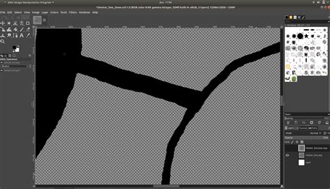 Inkscape Smoothing Unclean Lines In GIMP Graphic Design Stack Exchange