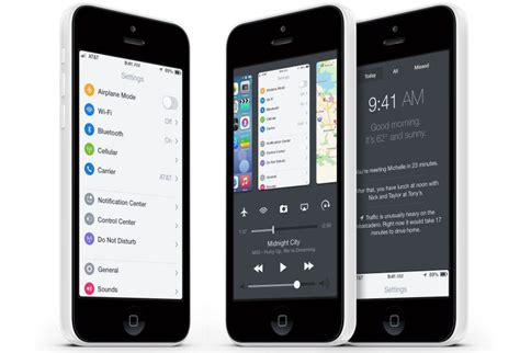 IOS Concept Video Features Unified Interface For Control Center And