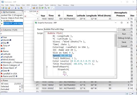 Bubble Plot Time Calibration Jmp User Community