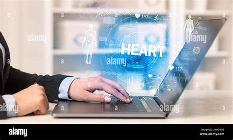 Doctor Working A Health Check Stock Photo Alamy